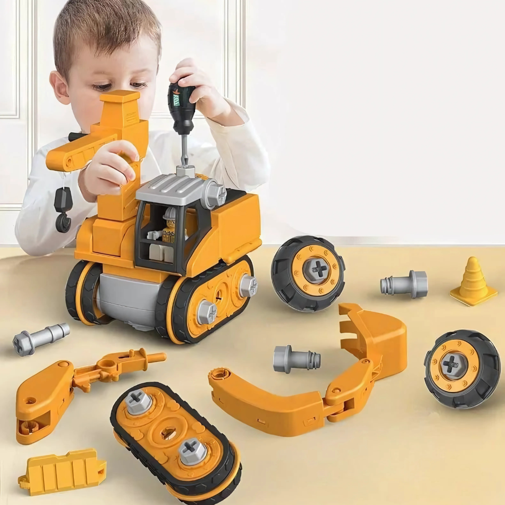 Children Master Builder Engineer Play Set – JacobNora AUS